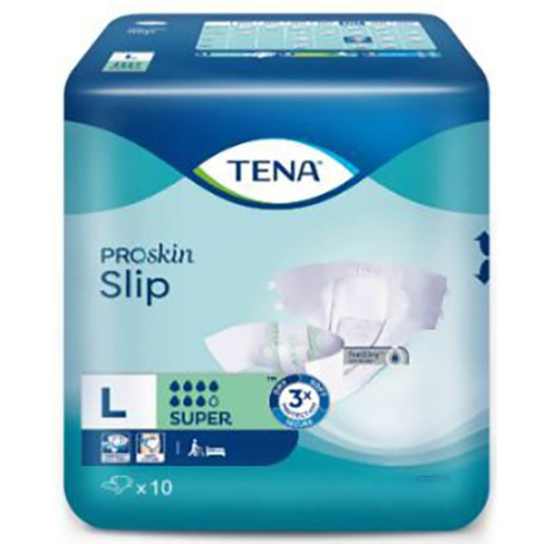 Tena Proskin Slip Super (10PK) Large - TENA