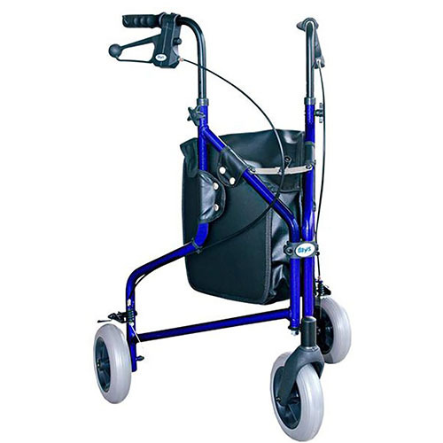 Days Tri Wheel Walker (125kg) Option With Basket